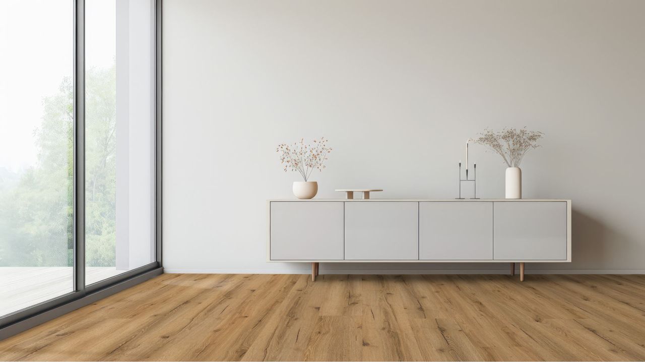 All-in Klick-Multilayer Hybrid Sommereiche Landhausdiele XL 8,0/0,5mm ...