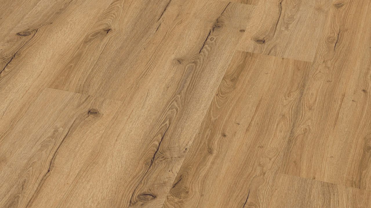 All-in Klick-Multilayer Hybrid Sommereiche Landhausdiele XL 8,0/0,5mm ...